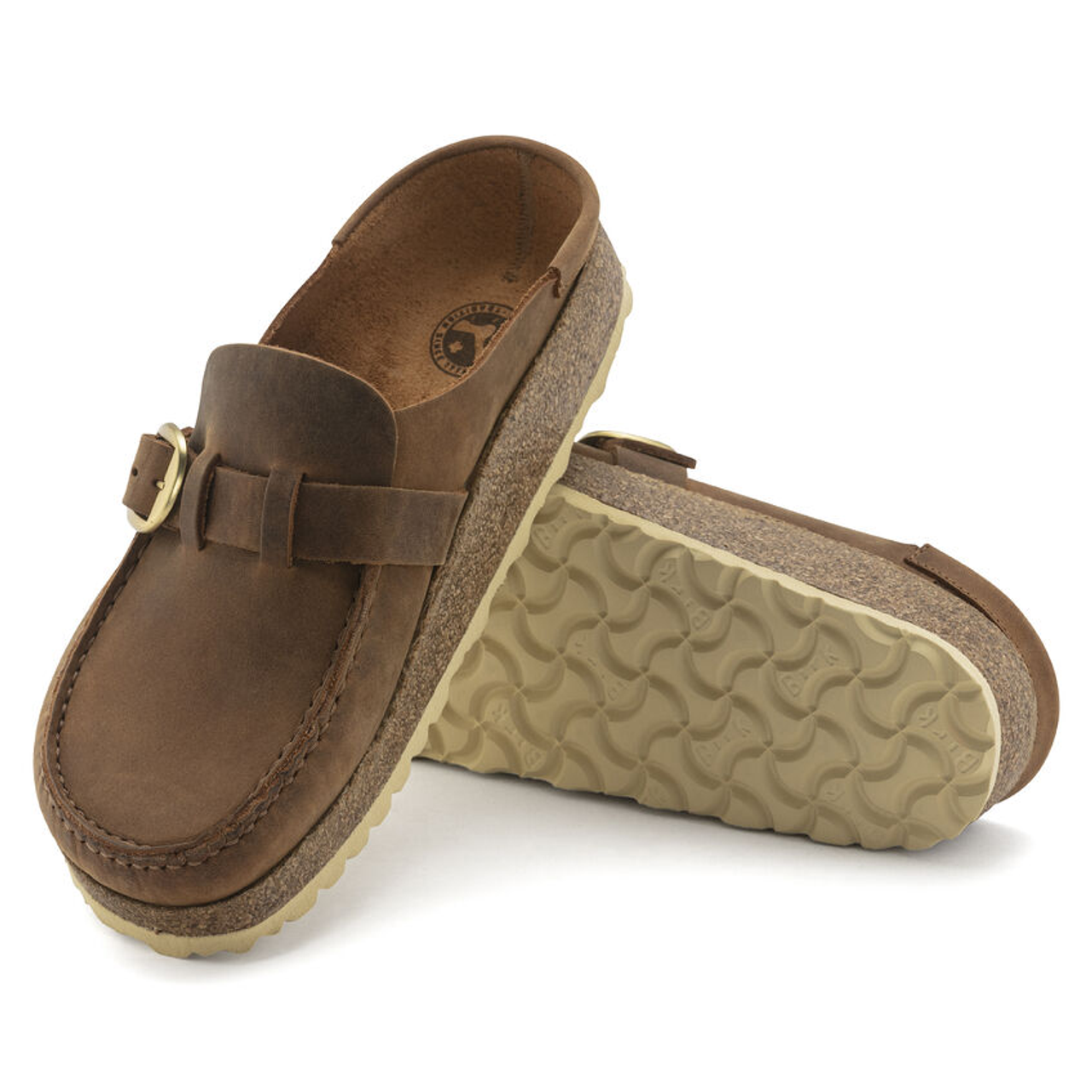 Birkenstock Buckley Oiled Leather Cognac - Herbert's Boots and Western Wear Birkenstock Buckley Oiled Leather Cognac - Herbert's Boots and Western Wear
