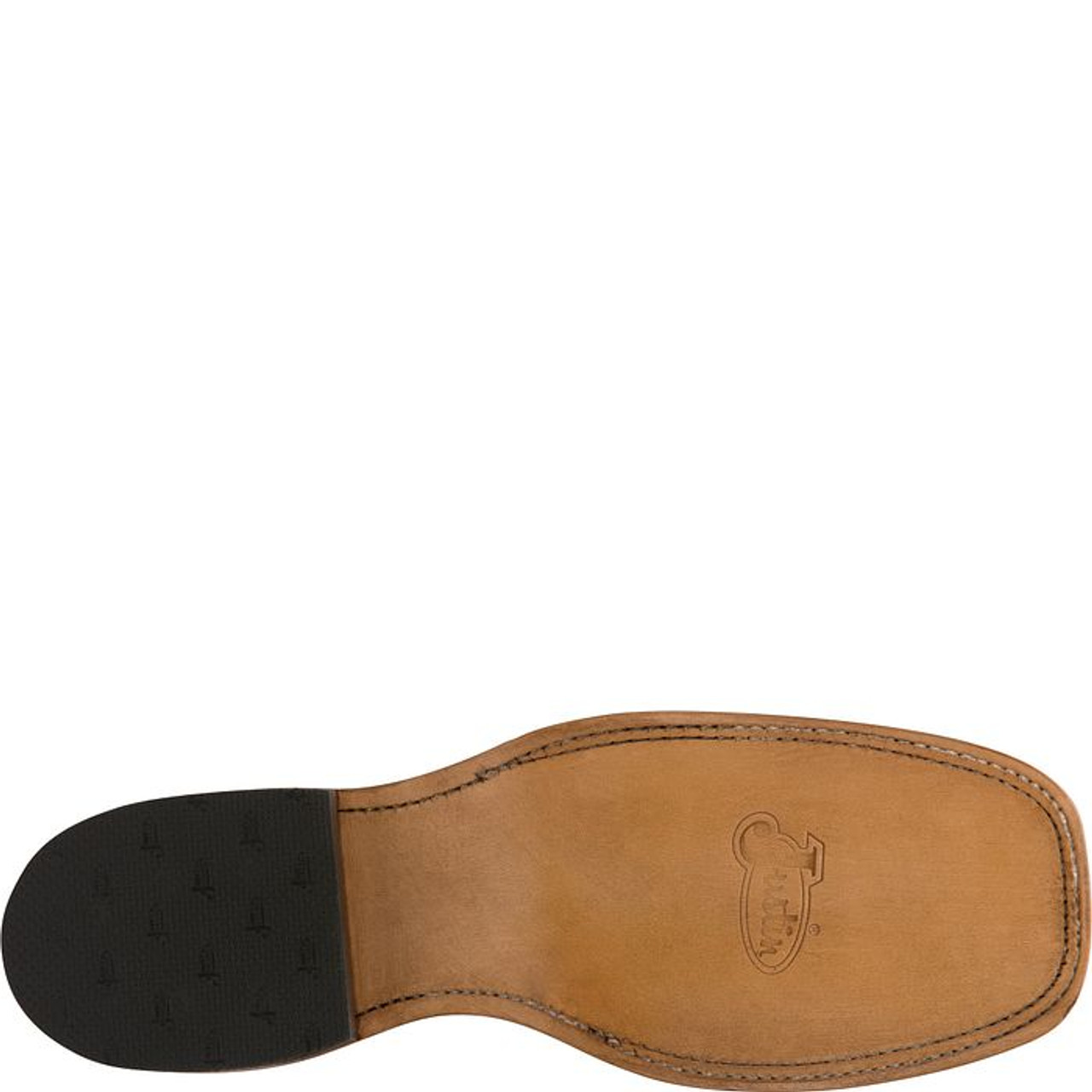 Mens Justin Bent Rail Square Toe Western Boot Herberts Boots And