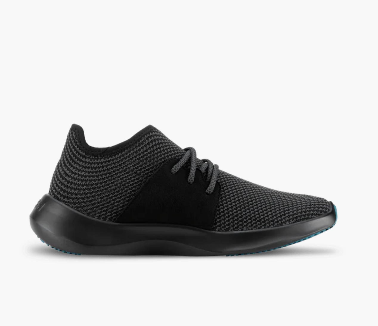 Vessi Men's Everyday Classic Midnight Black on Black 100% Waterproof ...
