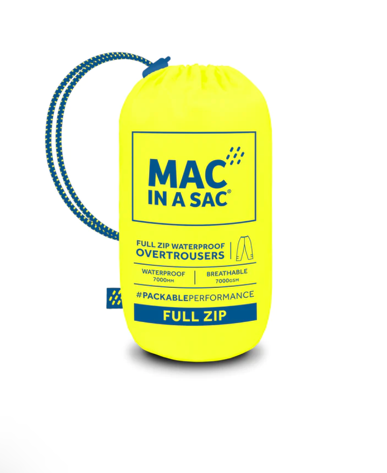 Mac in a Sac Packable Full Zip Overtrousers - Herbert's Boots and ...