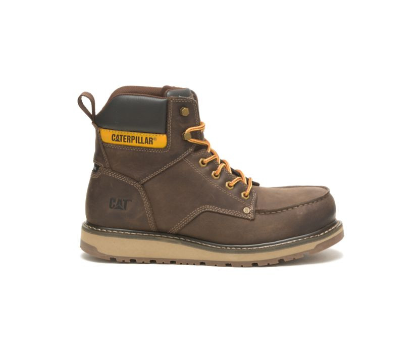 Men's CAT Calibrate 6" Moc Toe Work Boot - Herbert's Boots and Western Wear