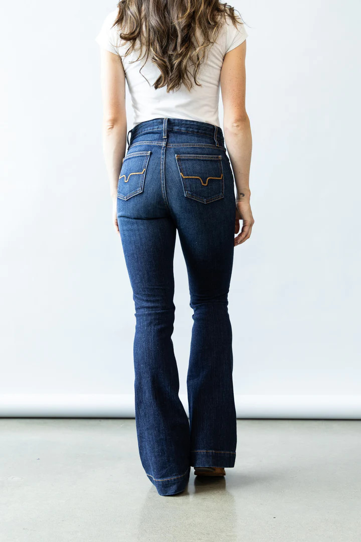 Women's Kimes Ranch Jennifer High-Rise Flare Jean - Herbert's Boots and ...
