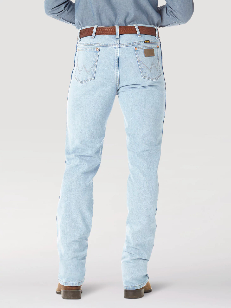 Men's Wrangler Cowboy Cut Original Fit "Bleach" Jean - Herbert's Boots ...