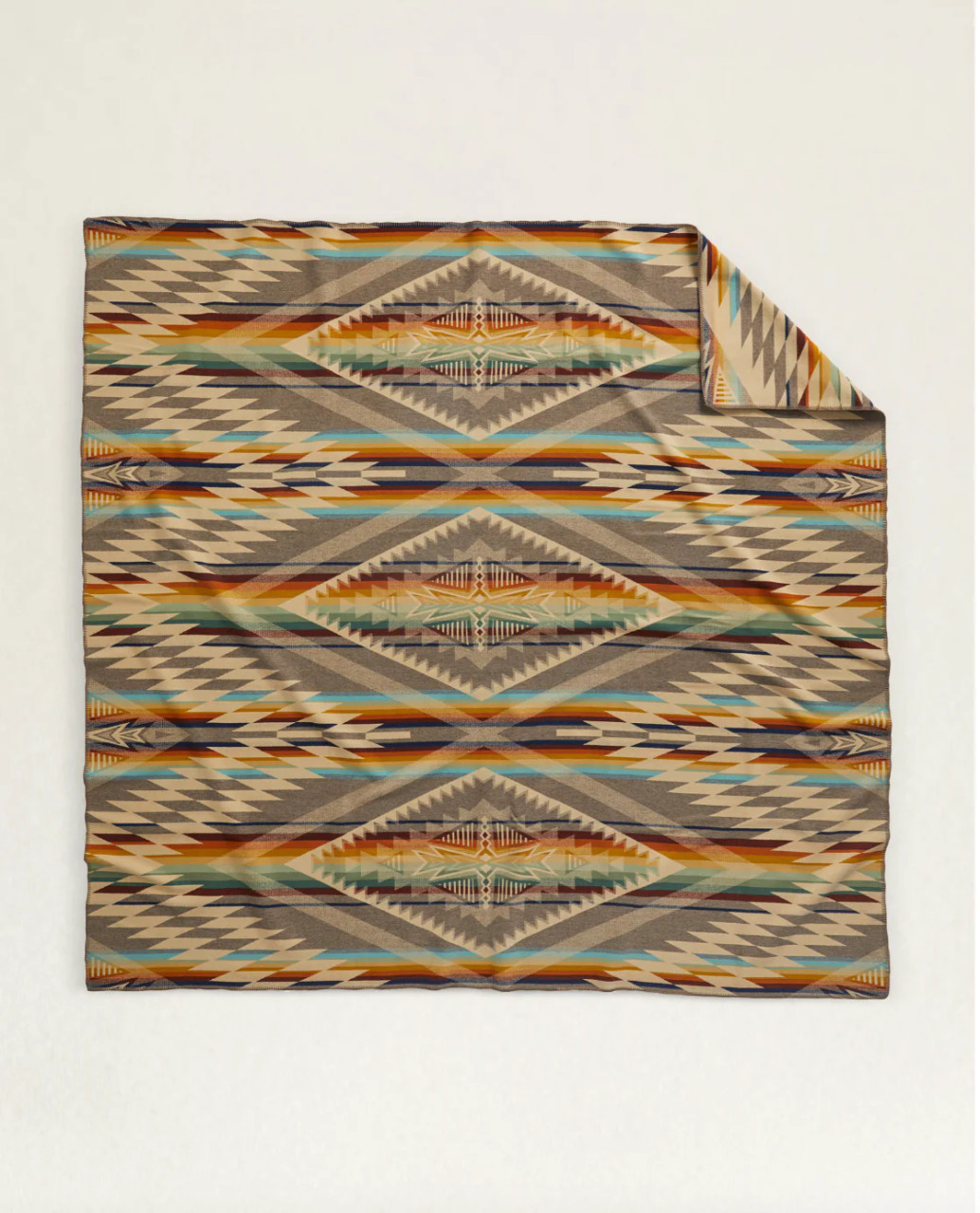 Pendleton Jacquard Unnapped Robe Summerland Twin Size Blanket - Herbert ...