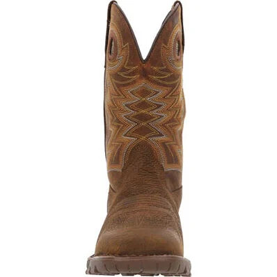 Rocky Men's Waterproof Brown Square Toe Western Boot - Herbert's Boots ...
