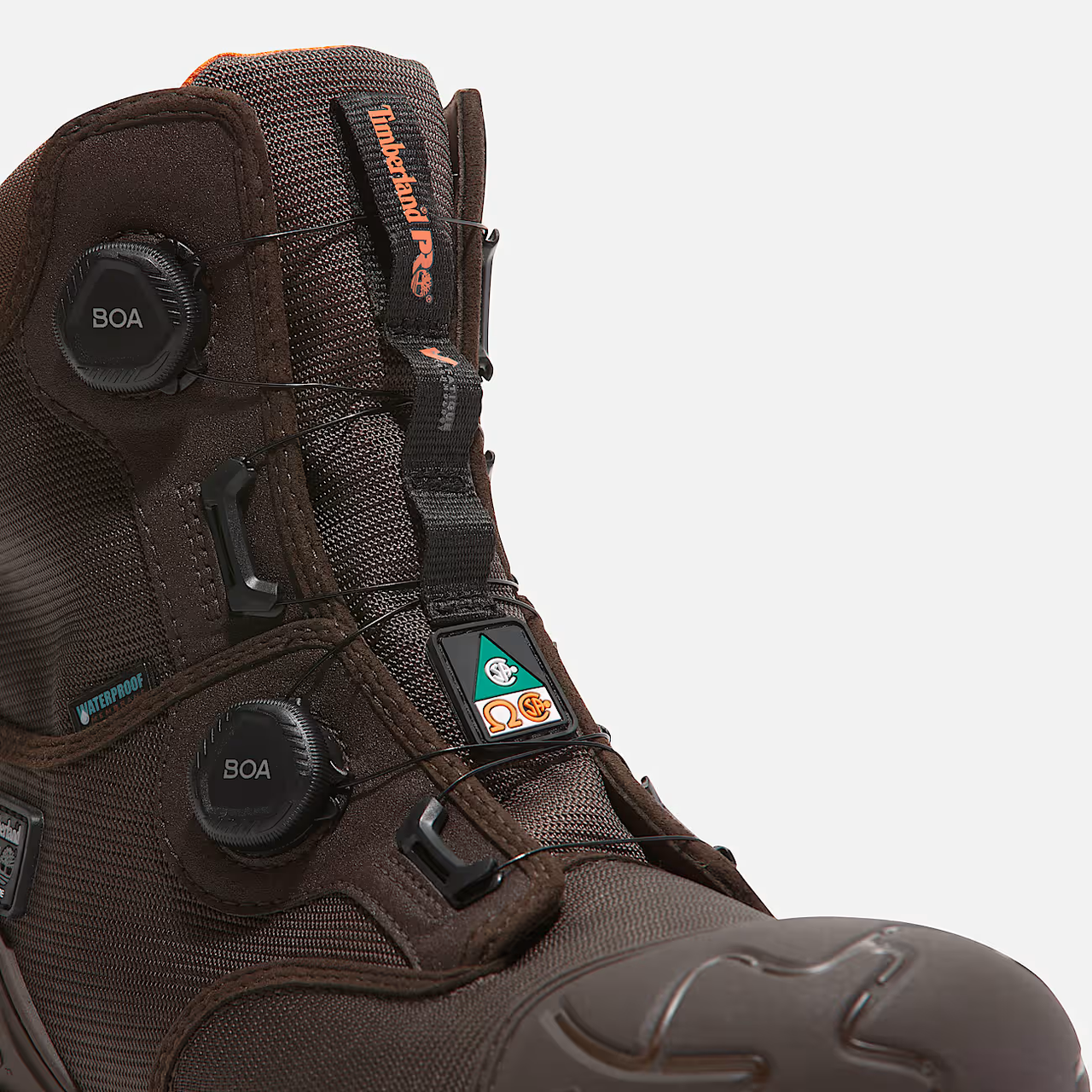 Men's Timberland Pro BOA Magnitude CSA 8" Composite Toe Work Boot ...