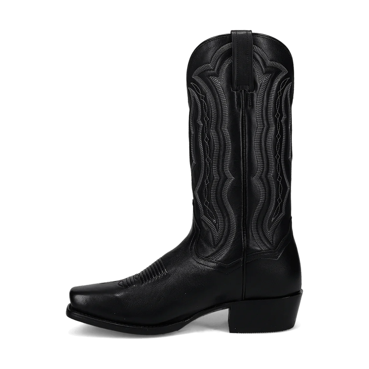 Dan Post Men's Wade Black Leather Cutter Toe - Herbert's Boots and ...