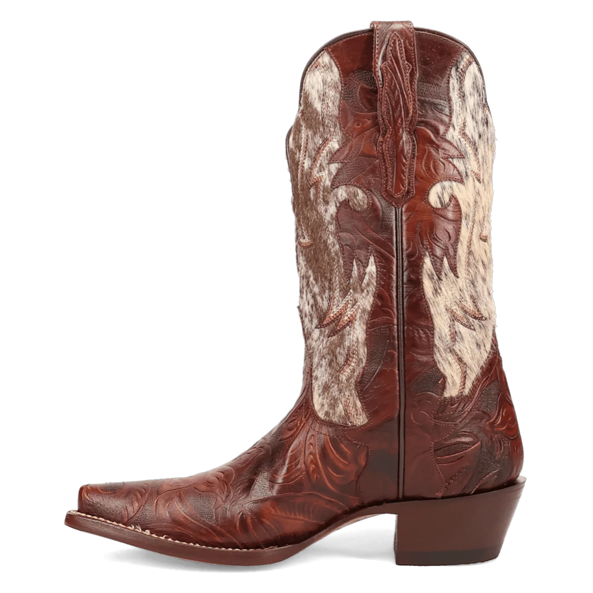 Dan Post Women's Andrinna Genuine Hide Hand Tooled Snip Toe Western ...