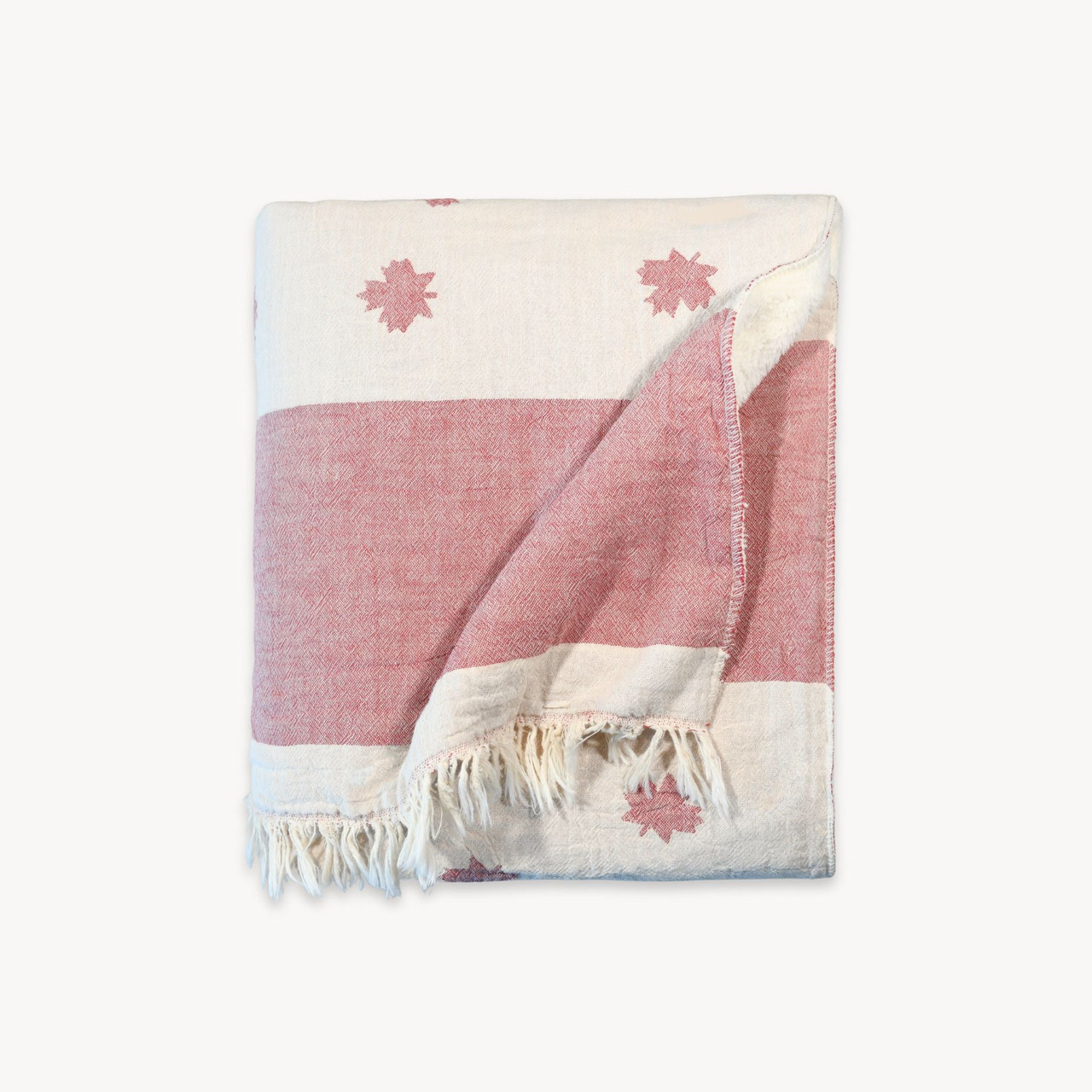 Pokoloko Maple Leaf Fleece Lined Throw - Herbert's Boots and Western Wear