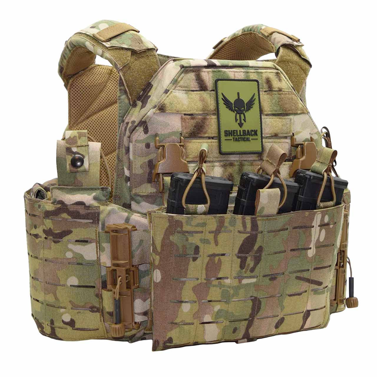 Shellback Tactical Triple Kangaroo M4 Mag Pouch Placard