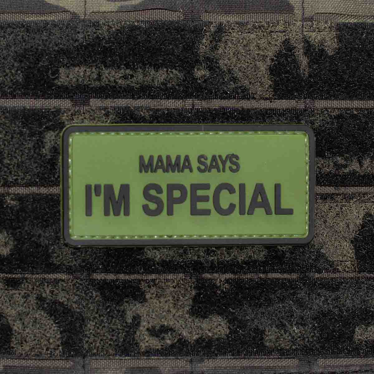 Mama Says Im Special PVC Patch | Shellback Tactical