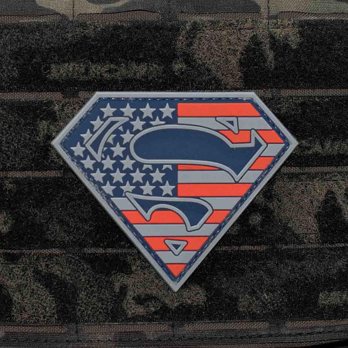 Superman Shield PVC Morale Patch | Shellback Tactical