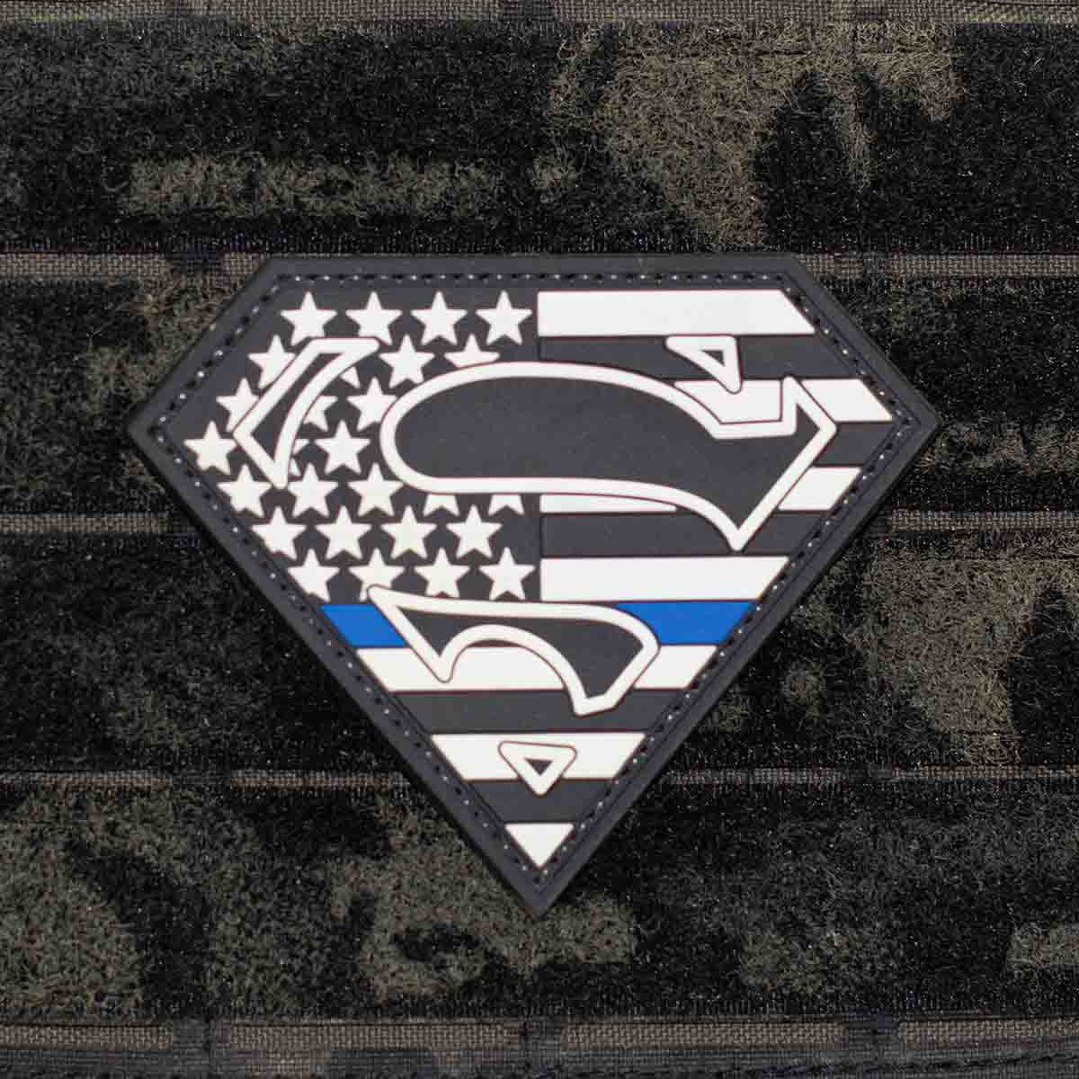 Superman Shield PVC Morale Patch | Shellback Tactical