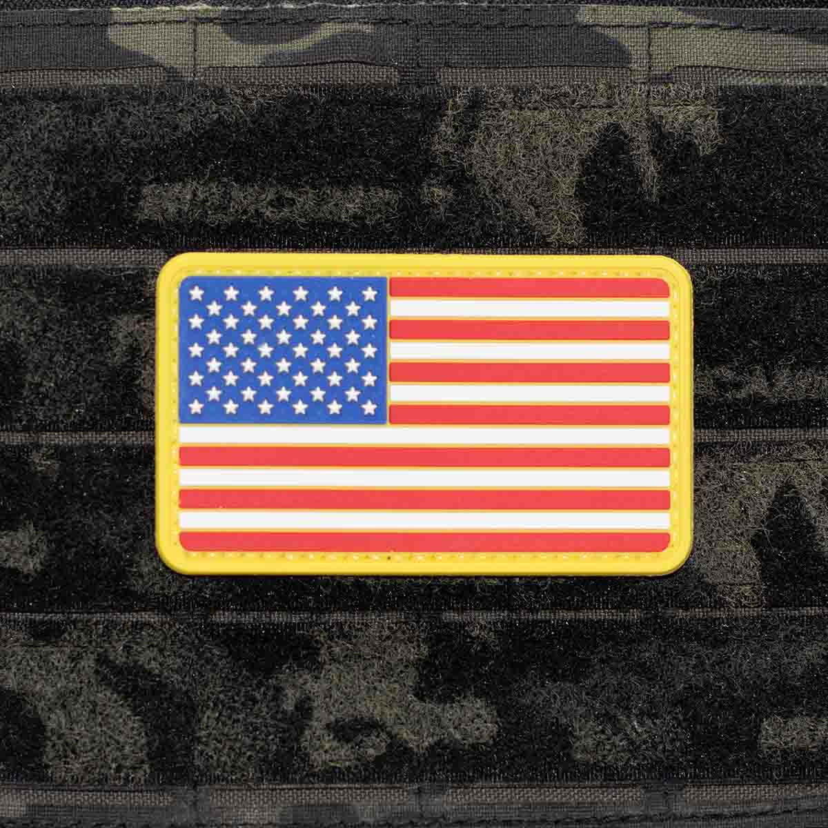 Shellback Tactical Forward Facing US Flag PVC Patch