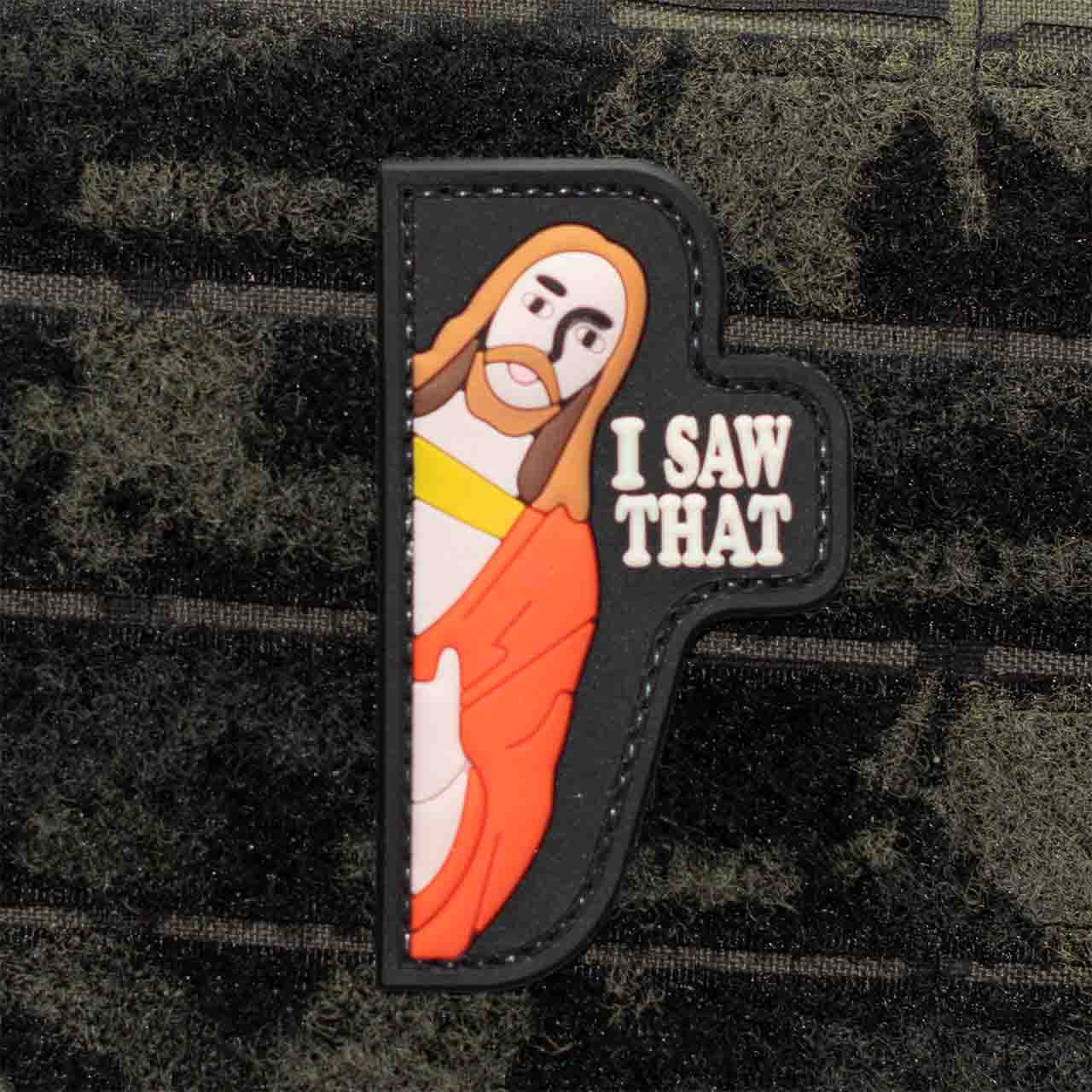 Shellback Tactical I Saw That Jesus 3" x 1.7" Morale Patch