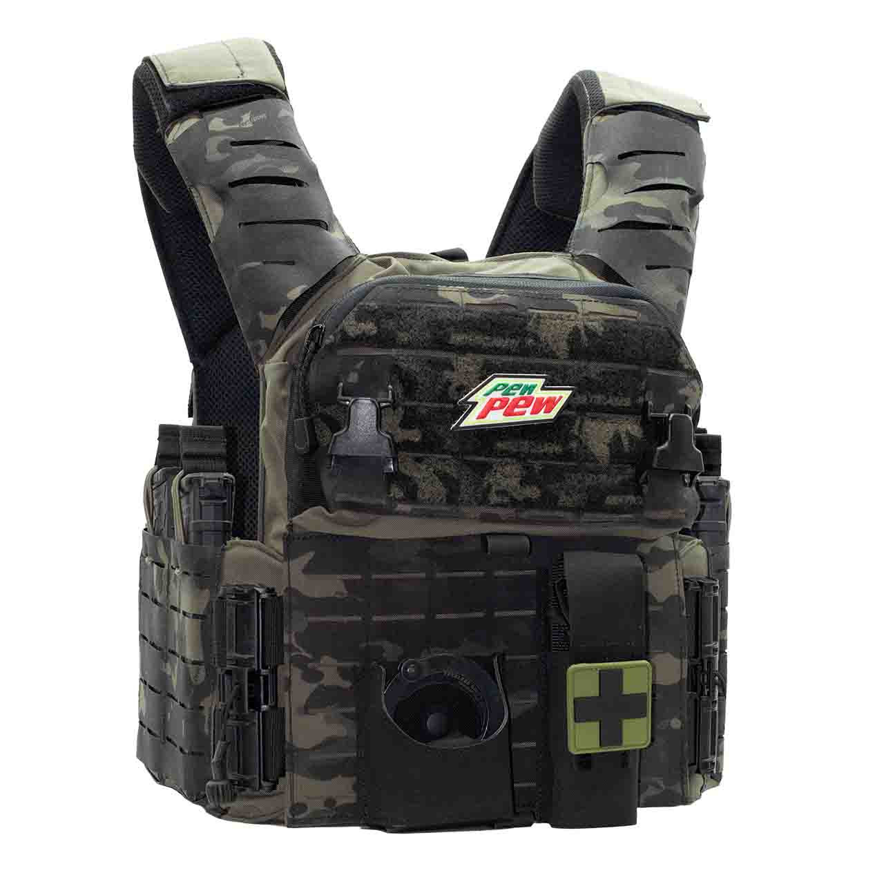 Shellback Tactical PEW PEW 1.8" x 2.3" Morale Patch