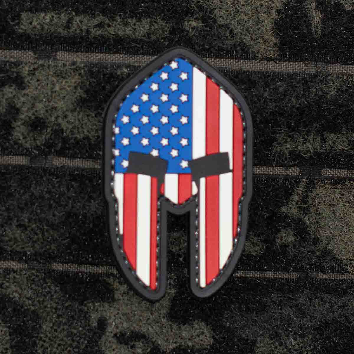 Spartan Flag PVC Morale Patch | Shellback Tactical