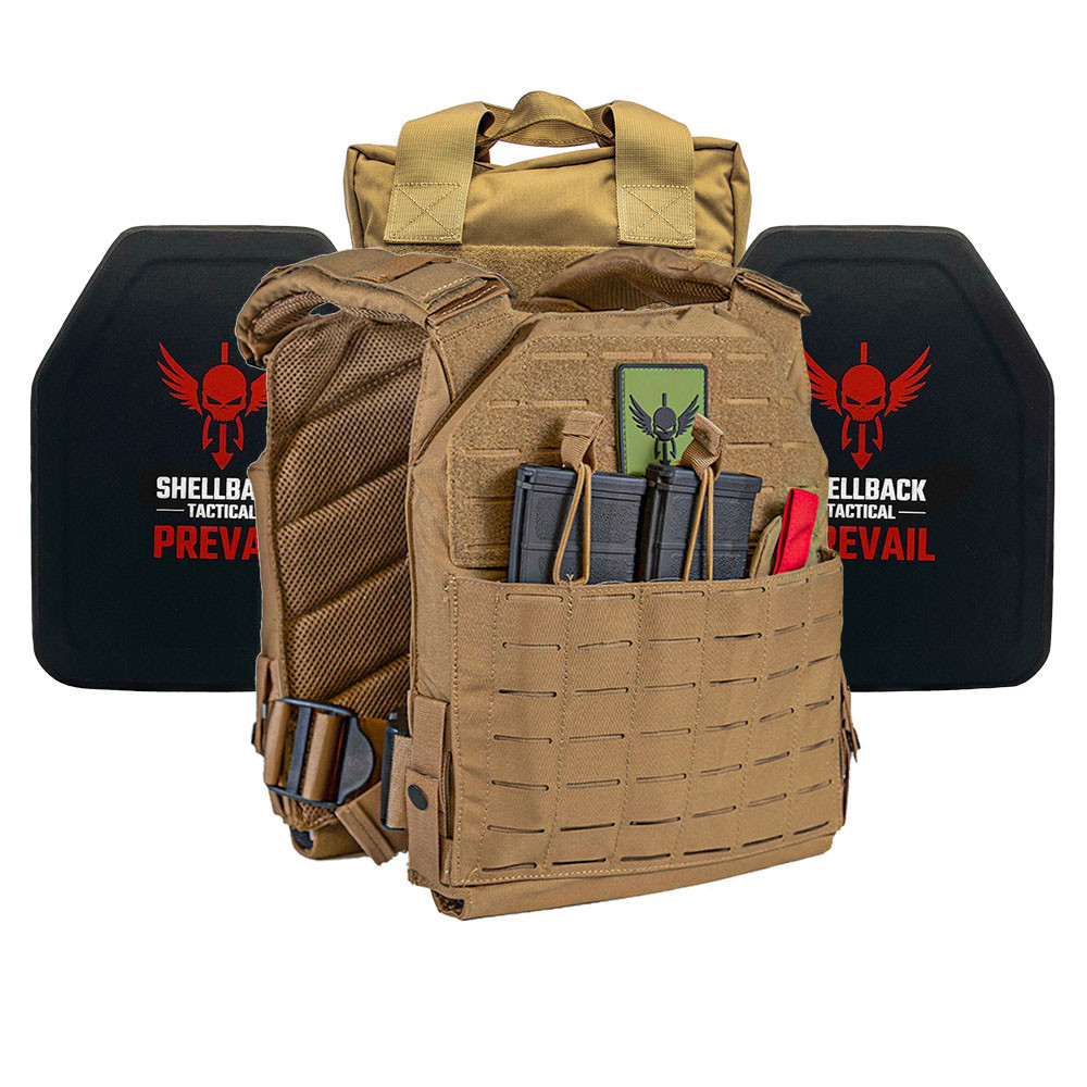 Shellback Tactical Defender 2.0 Lightweight Level IV Armor Kit with ...