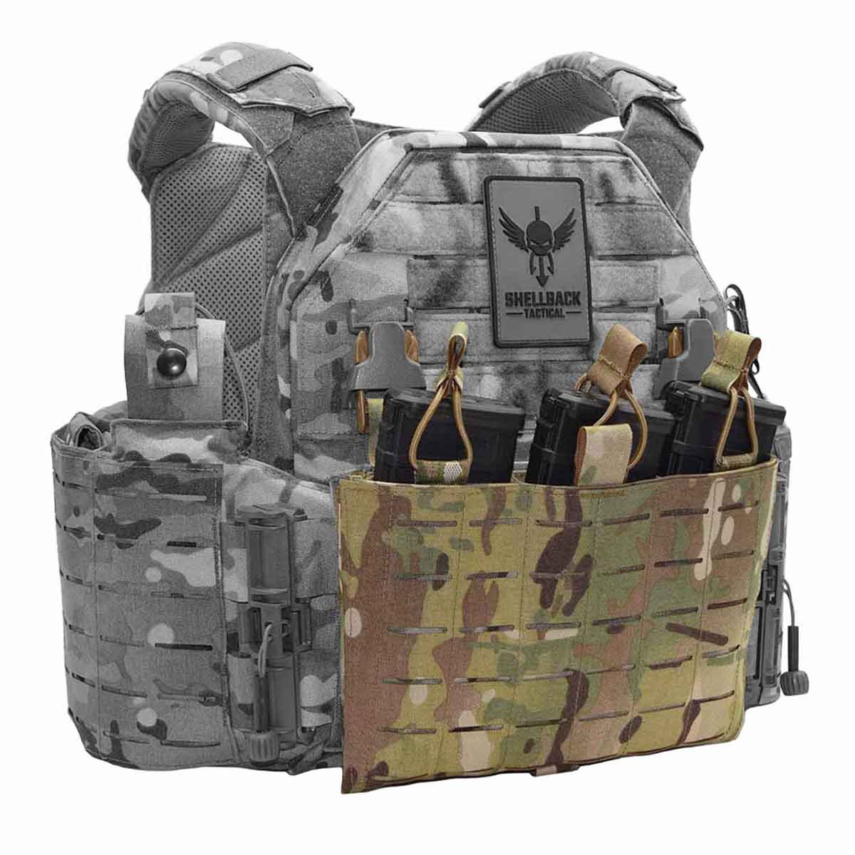Shellback Tactical Triple Kangaroo M4 Mag Pouch Placard