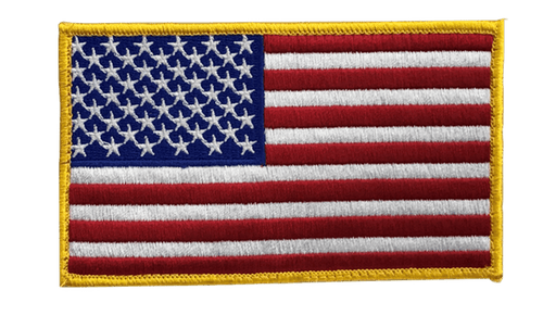 Shellback Tactical 3 x 5 Embroidered US Flag Patch