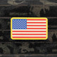Shellback Tactical Forward Facing US Flag PVC Patch