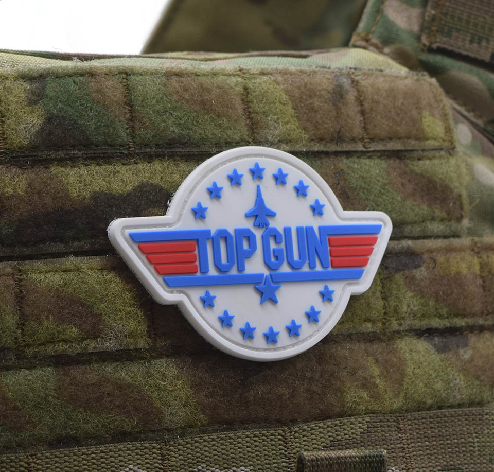 Shellback Tactical Top Gun Stars and Stripes PVC Patch