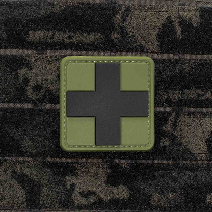 Medic Cross PVC Patch | Shellback Tactical