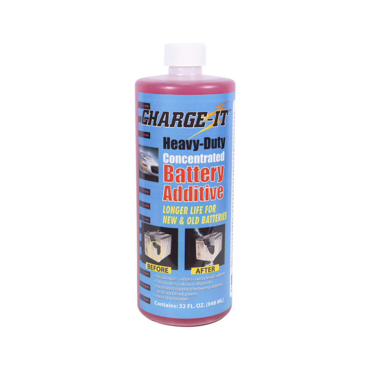 Charge-It Battery Additive Heavy-Duty Concentrated Formula