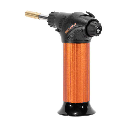 Solder-It Pro Torch Butane Blow Torch Kit 2 Nozzles and Flame Control ...