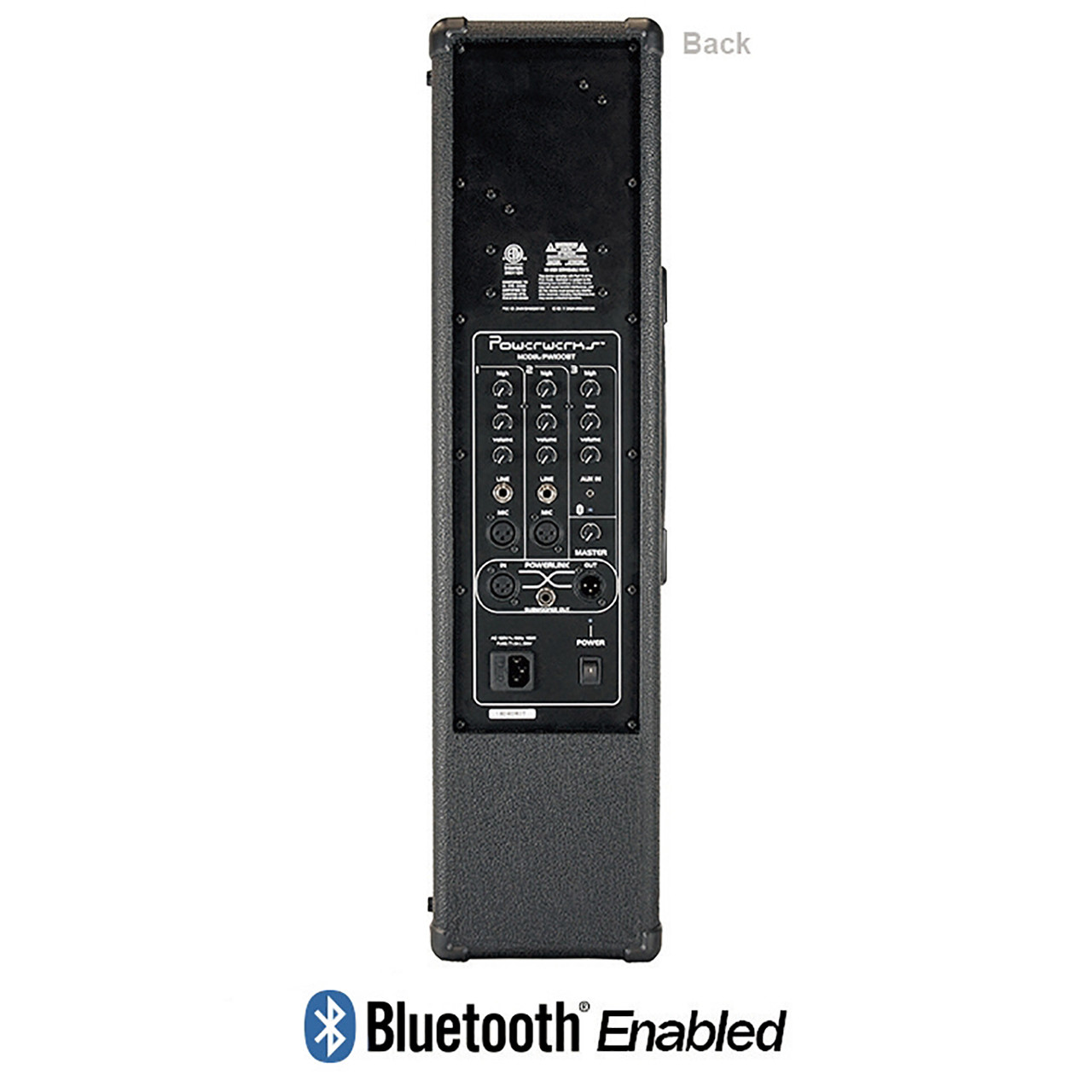 Powerwerks PW100BT 100-Watt Bluetooth Personal PA System