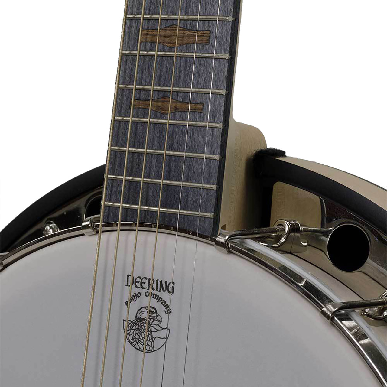 Deering Goodtime Six-R Steel 6-String Banjo with Resonator, Banjitar