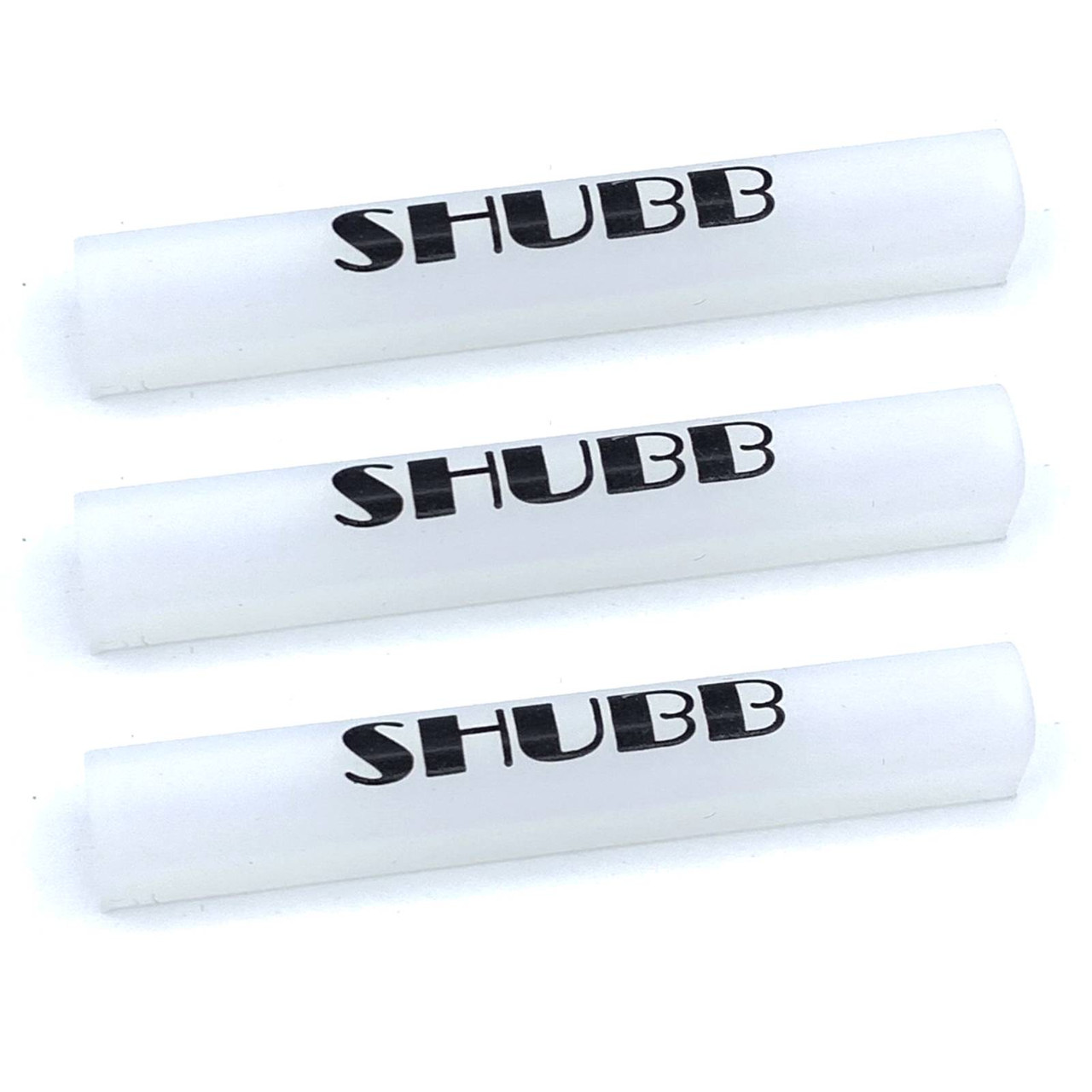 Shubb R12C Clear Capo Replacement Sleeve, 3-Pack Clear with Logo