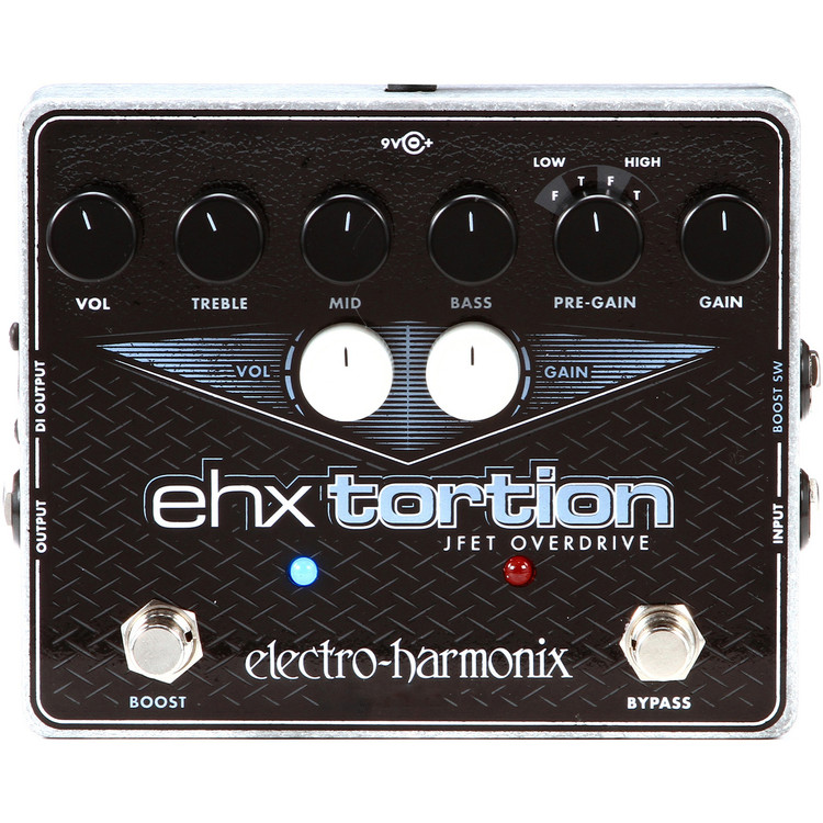 Electro-Harmonix EHX Tortion JFET Overdrive/Distortion Effects Pedal ...