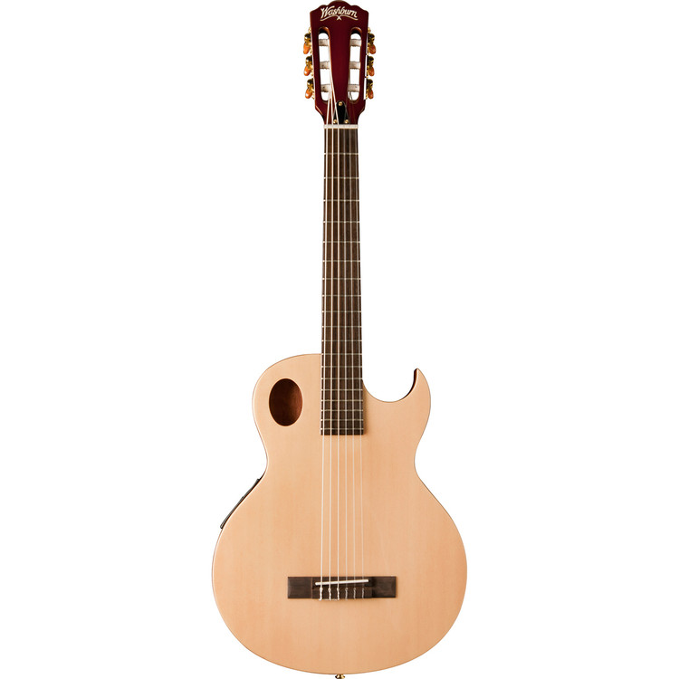 Washburn EACT42S Thinline Nylon String Classical Acoustic Electric ...