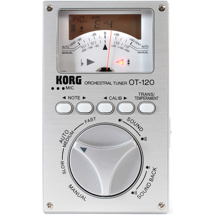 Korg OT-120 Studio Pro Tuner Chromatic Multi-Instrument Orchestral Tuner