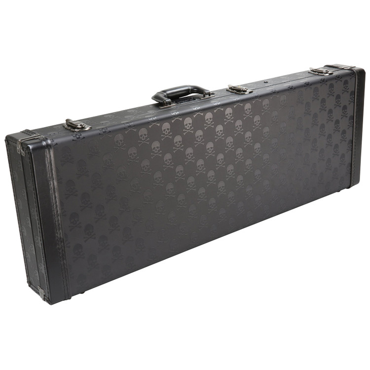 Coffin Case CF-SKULL900R Hardshell Electric Guitar Case, Red Velvet ...
