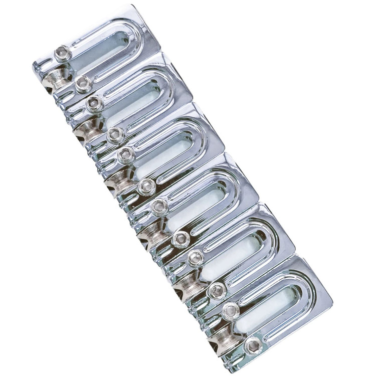 AxLabs String Surfer Roller Saddles for Strat, Chrome, Narrow 2-1/16 ...
