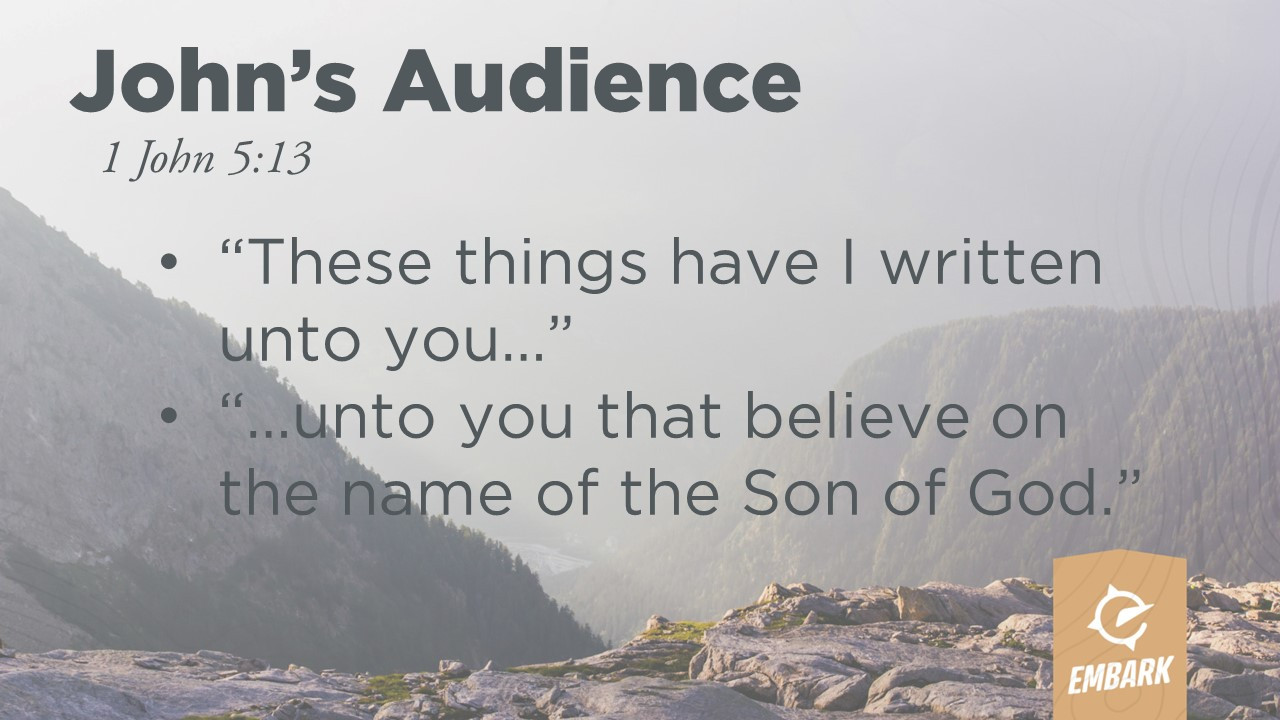 1-3 John PowerPoint and Images - Glow Publications