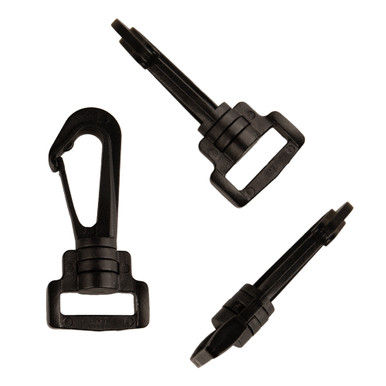 Plastic Swivel Snap Hooks - Rope and Cord