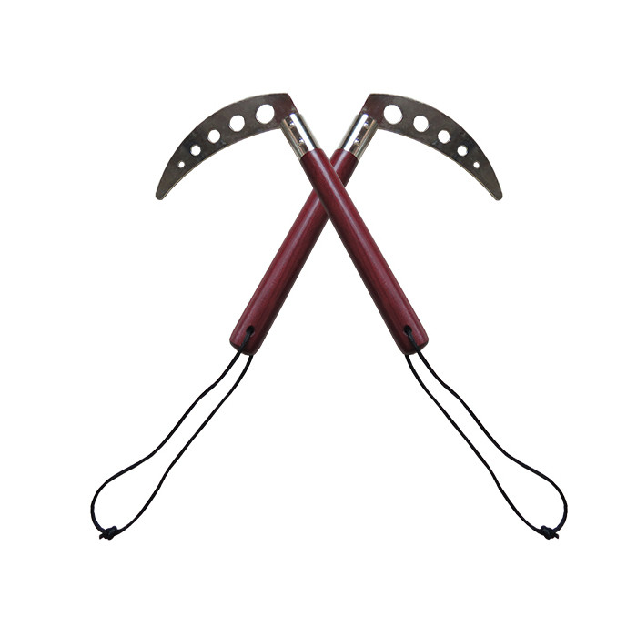 Competition Steel Kama Purple Heart 8" - Martial Art Shop