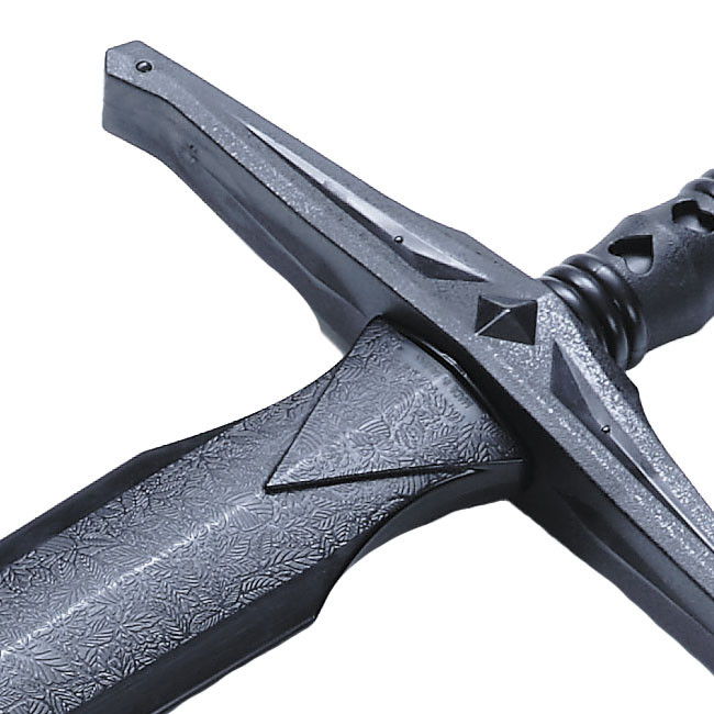 BLACK POLYPROPYLENE KING ARTHUR' EXCALIBUR LONG SWORD V1 45.7 ...
