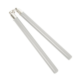 COMPETITION WOODEN SPEED NUNCHUCKS CHAIN 11" SILVER - Martial Art Shop
