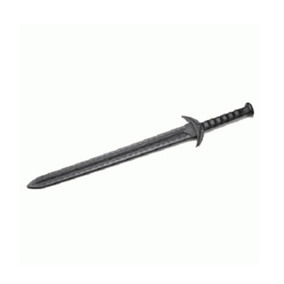 BLACK POLYPROPYLENE EUROPEAN MEDIEVAL SWORD V2 - Martial Art Shop