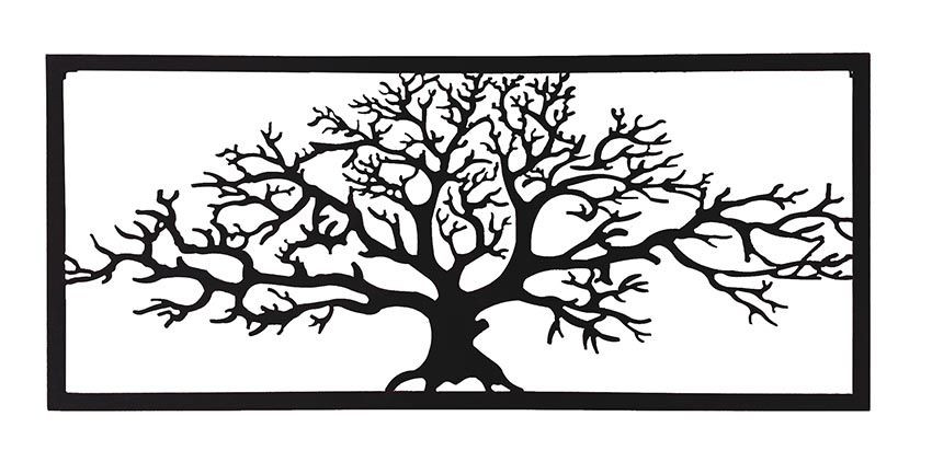 Tree Of Life Horizontal Wall - Botanical Creations