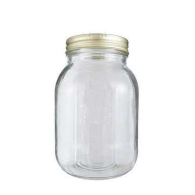 Double Lid Jar Sml - Botanical Creations