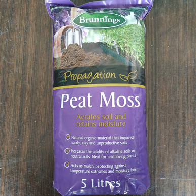 Peat Moss 5L - Botanical Creations