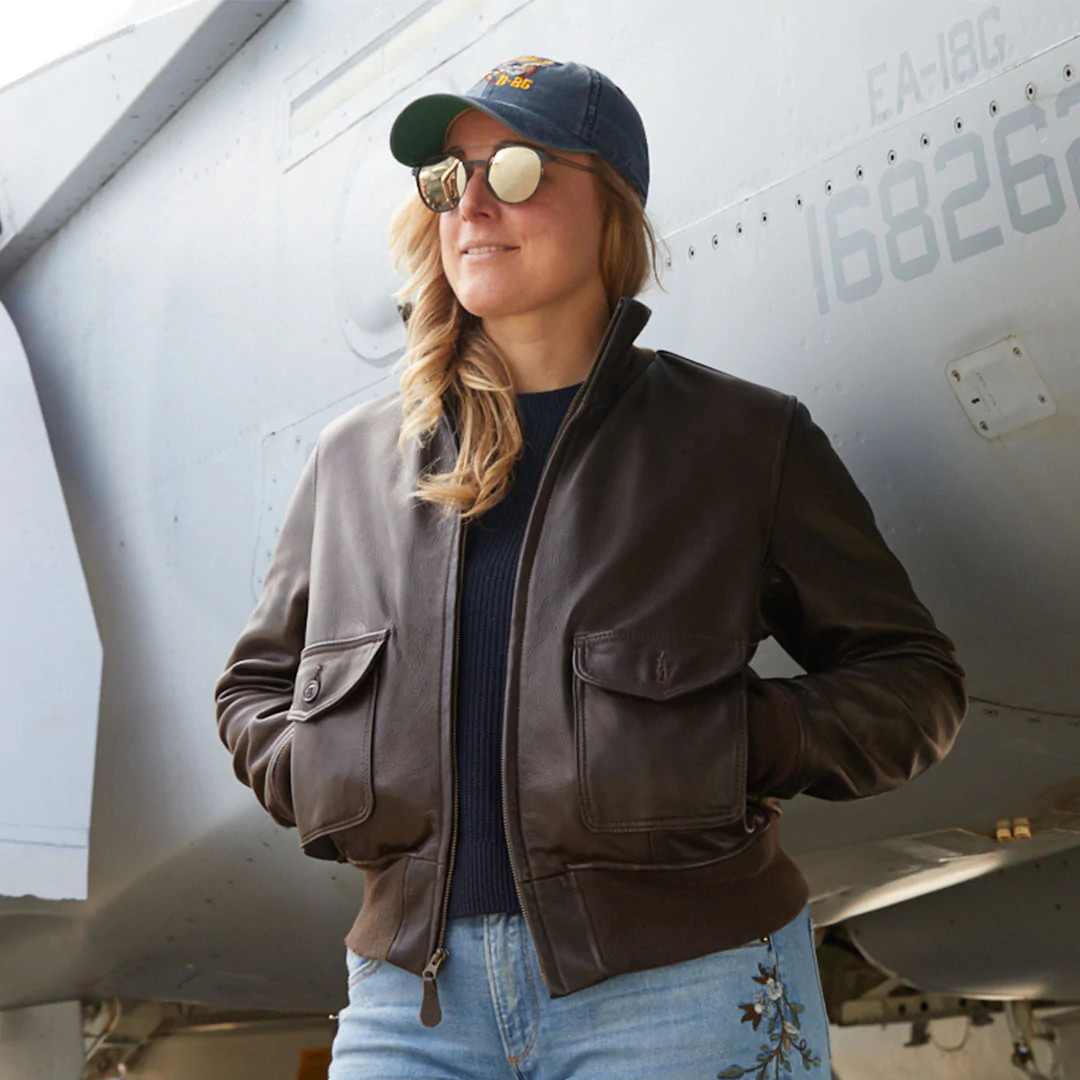 Cockpit USA "The Amelia Jacket" Women's Leather Jacket USA Made