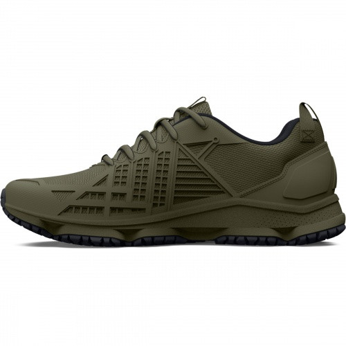 UA Men’s Micro G Strikefast Tactical Hiking Athletic Shoes Marine Green