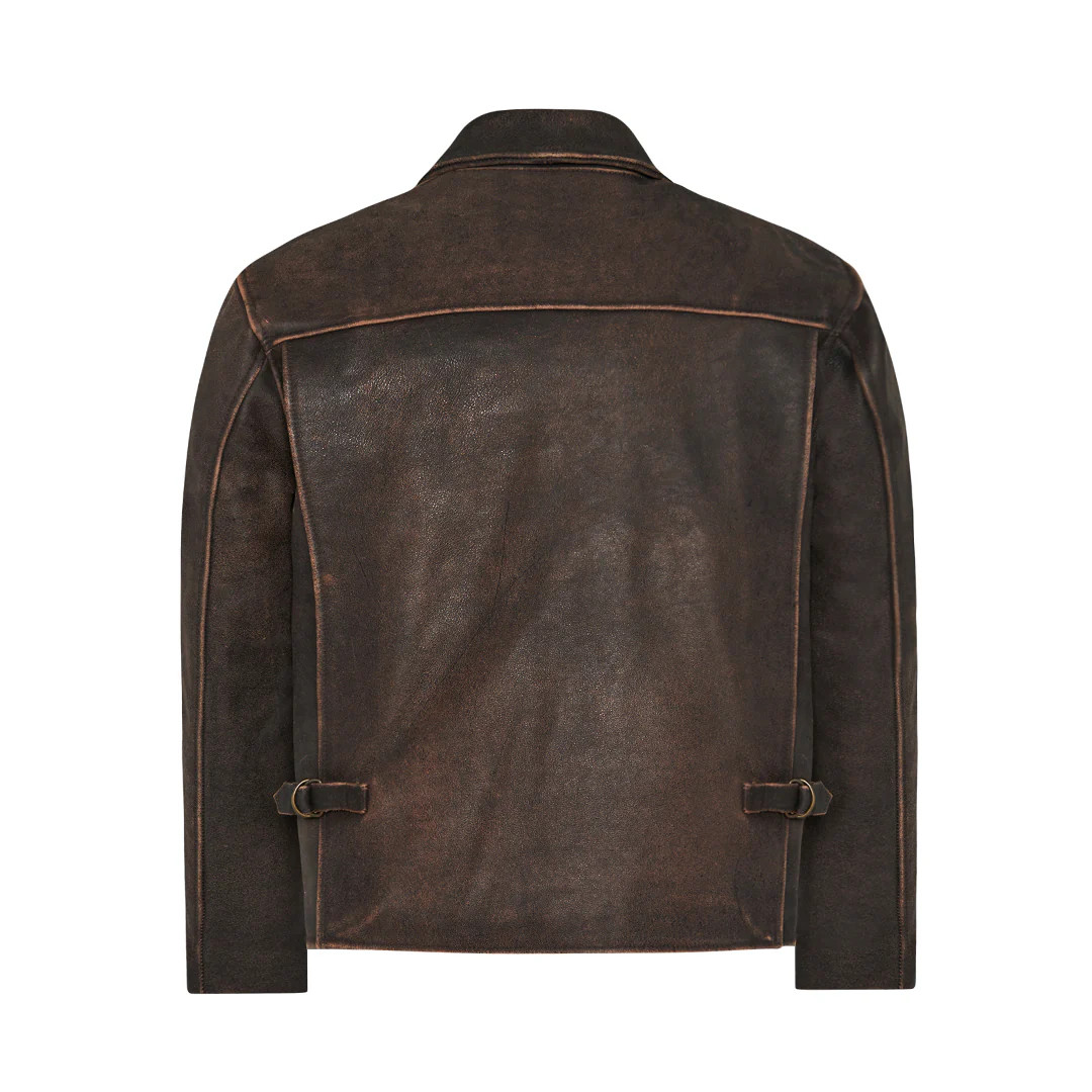 Cockpit USA The Explorer Jacket Brown Proudly Made in the USA