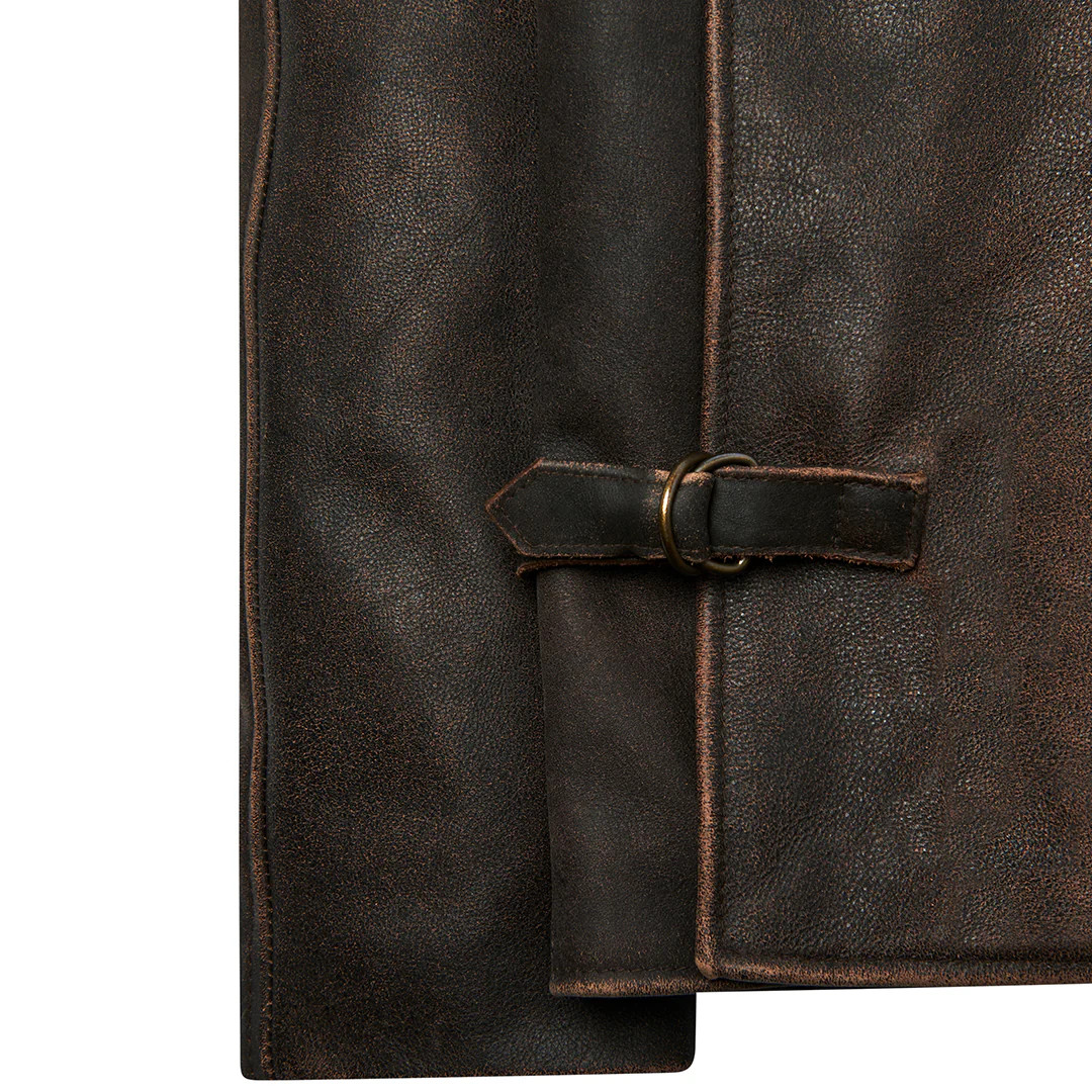 Cockpit USA The Explorer Jacket Brown Proudly Made in the USA